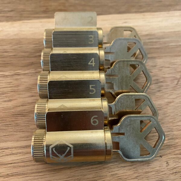 Progressive Practice Lock Set // 5 Piece - Lockpick Extreme